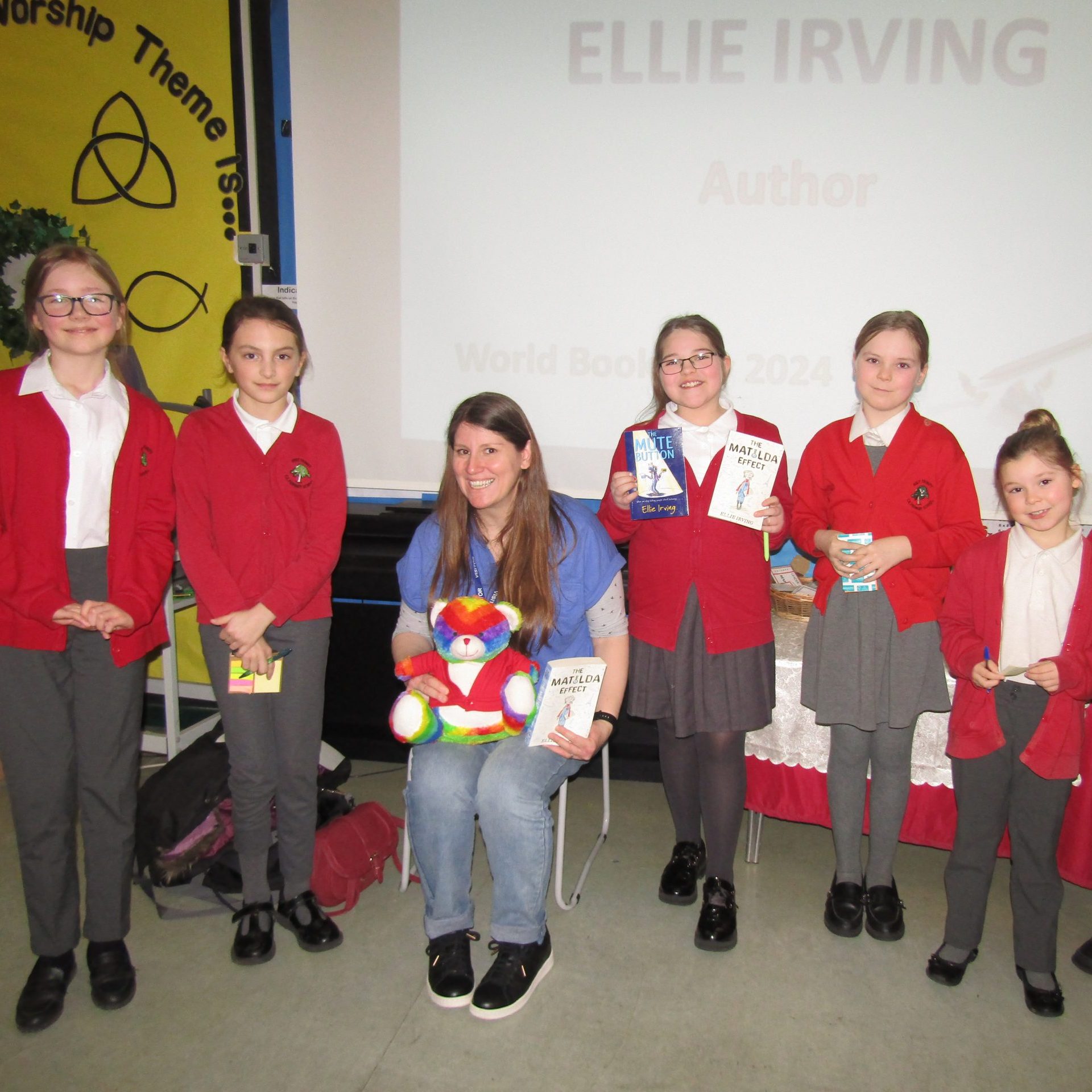 Ellie Irving visits Holy Trinity | Holy Trinity Eight Ash Green